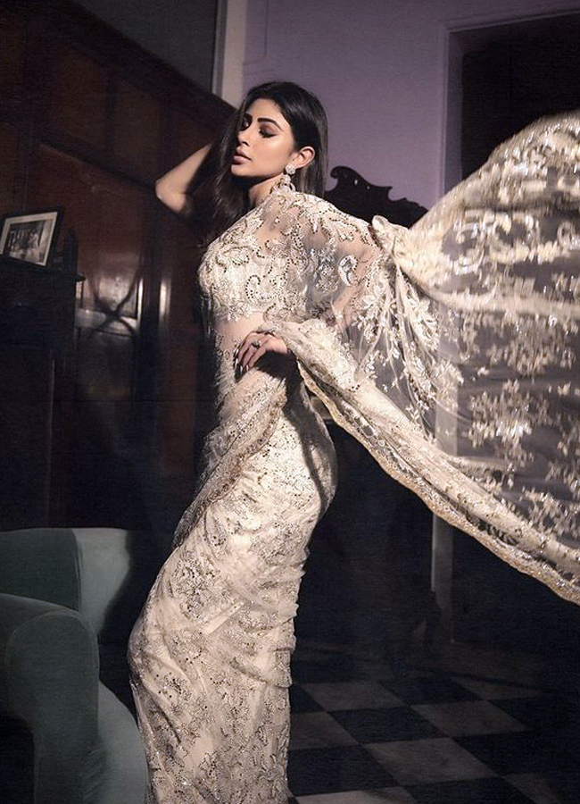 బాలీవుడ్ బుల్లితెర అందం.. నాభి అందాలు చూస్తే అంతే! | Naagin Actress Mouni Roy Has Raised The ...